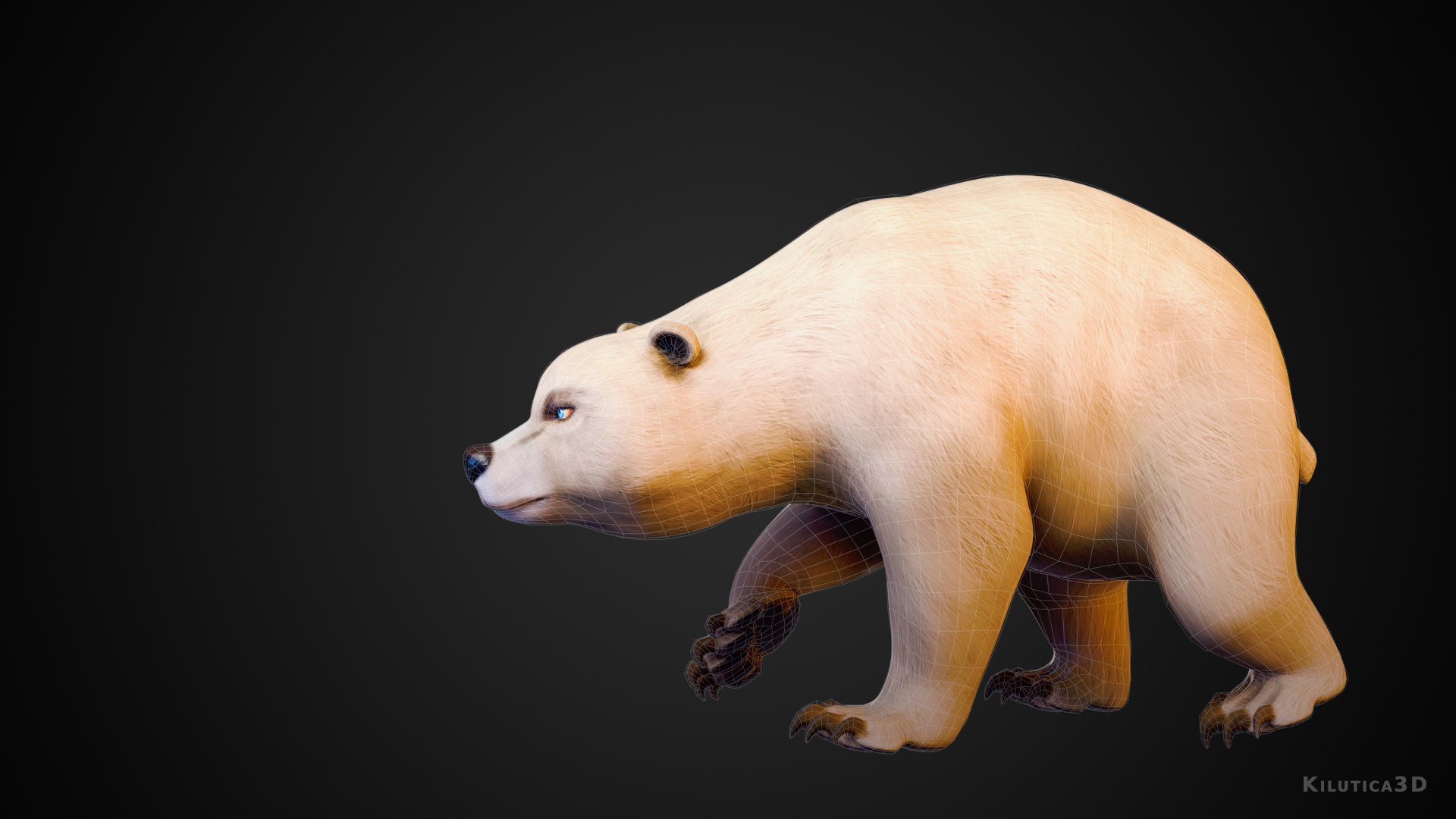 Stylized Quadruped Bear - Rigged 3D Animal Auto-Rig Pro 3D - TurboSquid ...