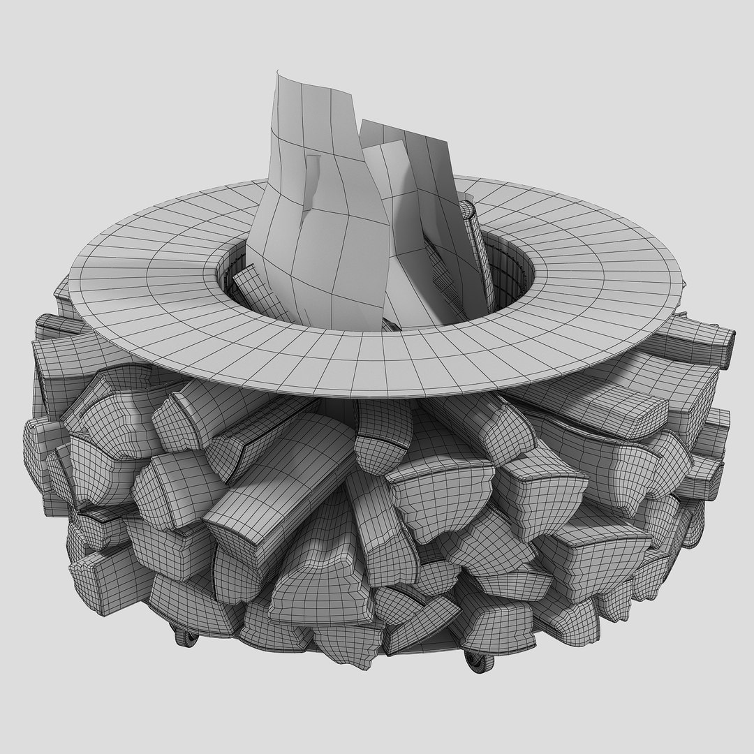 3D Outdoor Pit Model - TurboSquid 1620450