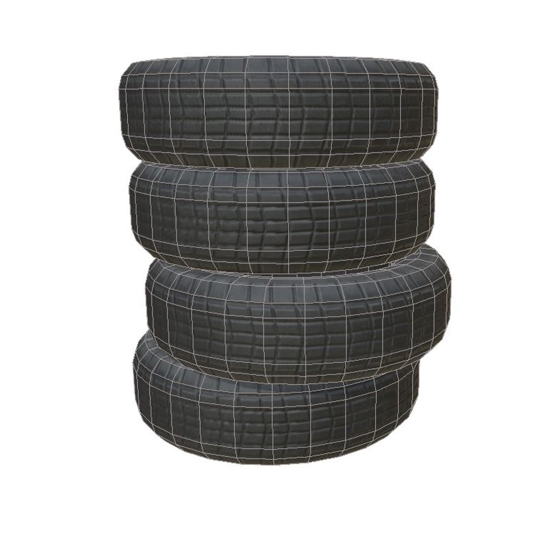 3D tire gaming - TurboSquid 1189373