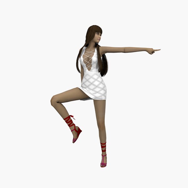 3D model Dance Woman V4 - TurboSquid 1861968