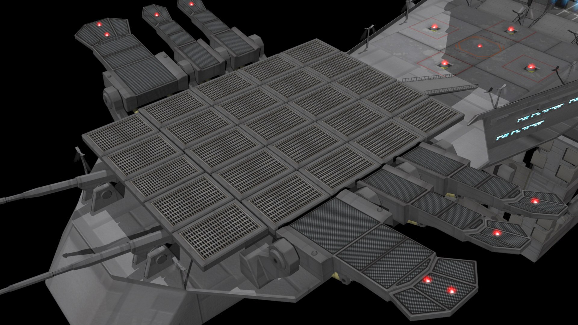 Sci-fi Planet Base Model - TurboSquid 1403657