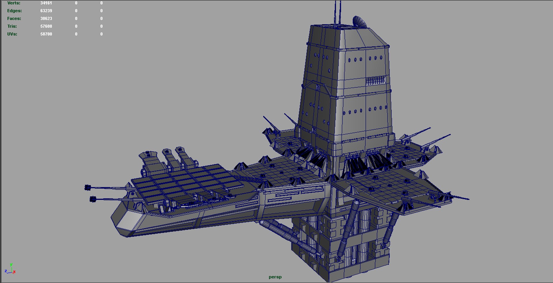 Sci-fi Planet Base Model - TurboSquid 1403657