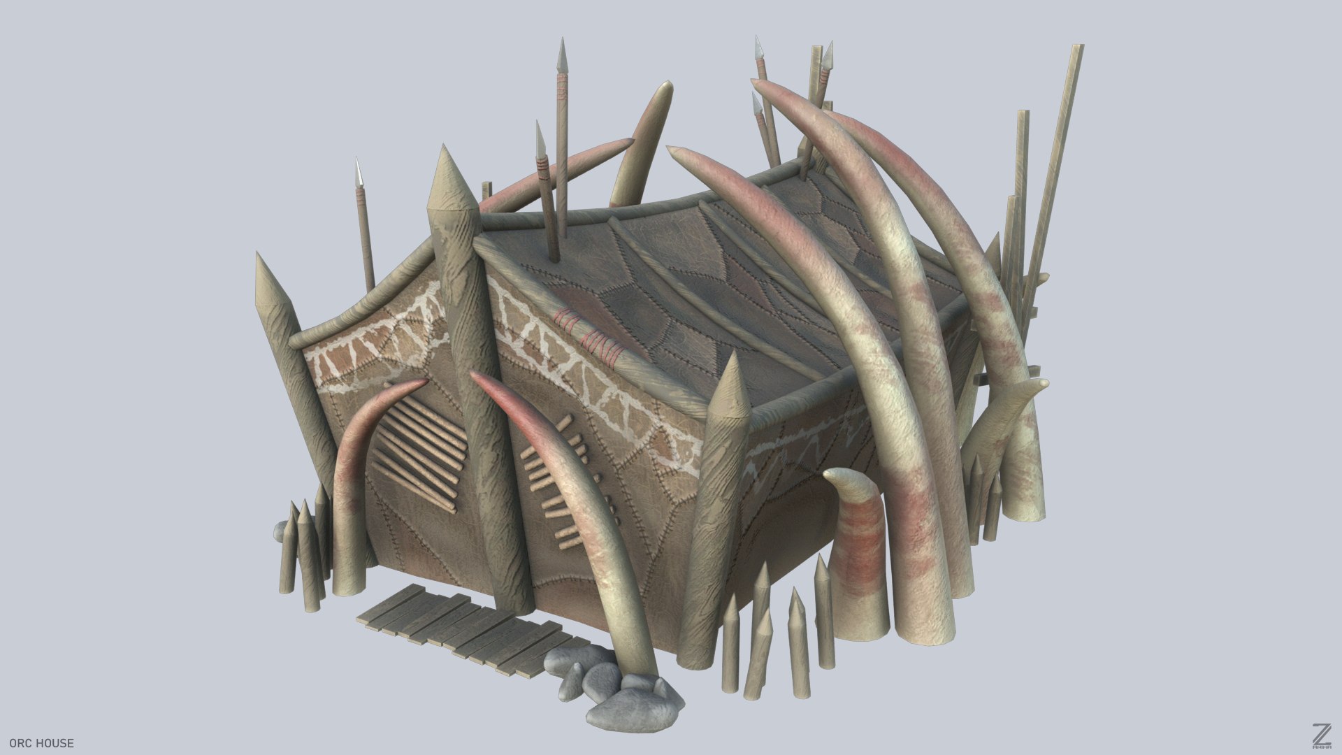 Orc House 3D Model - TurboSquid 2392414