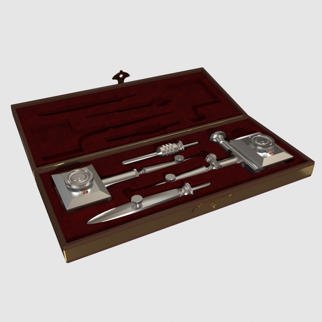 3d Model Compasses Case