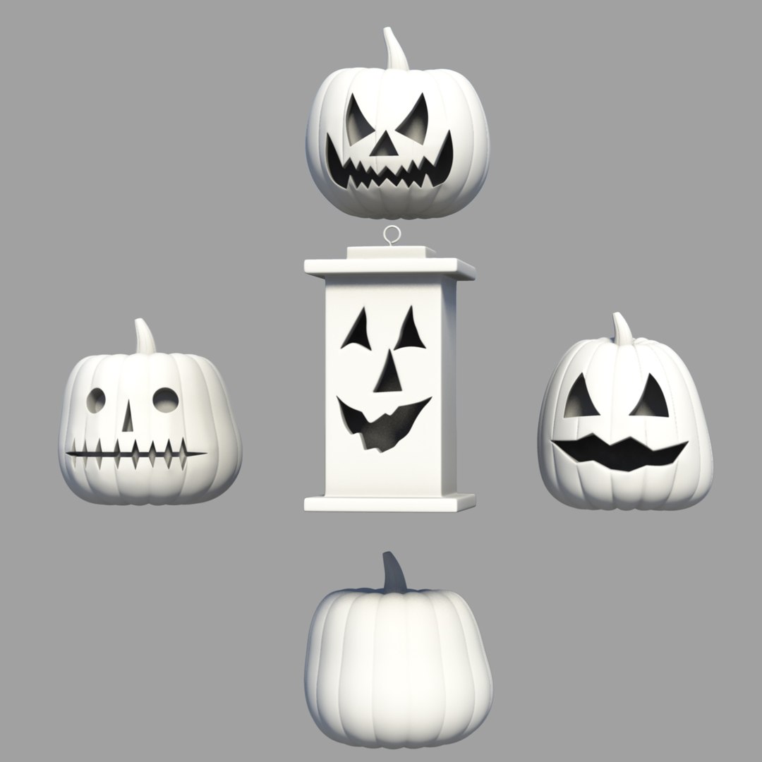 3d Halloween Model