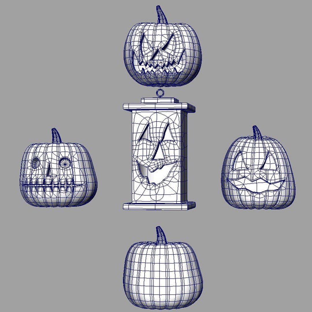 3d Halloween Model