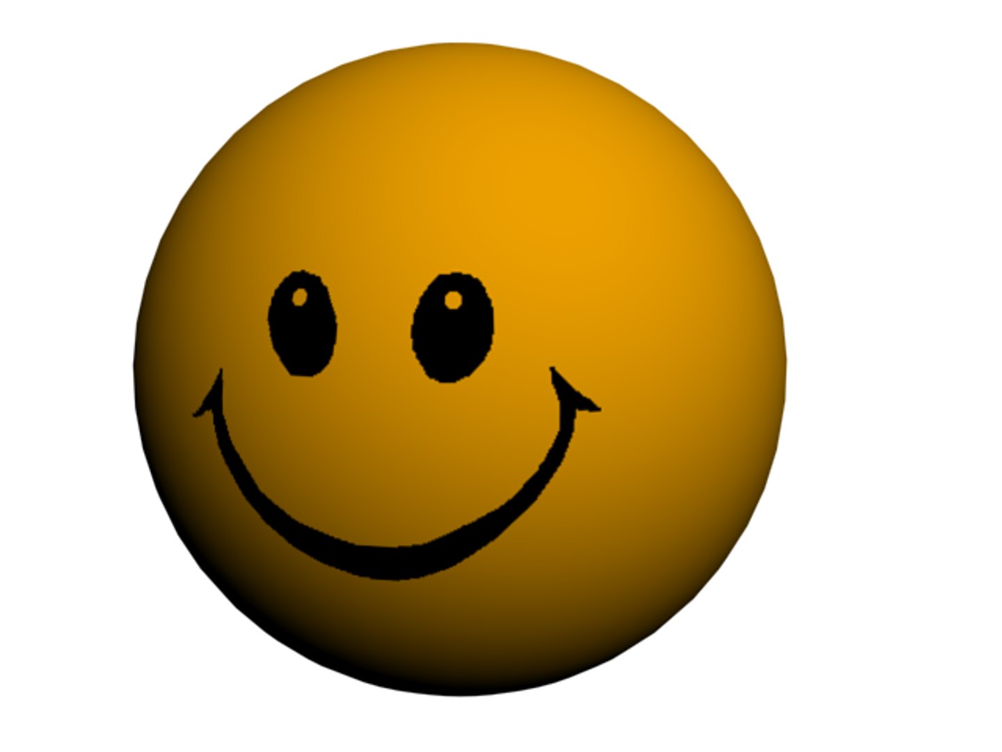 3d Model Smiley Ball