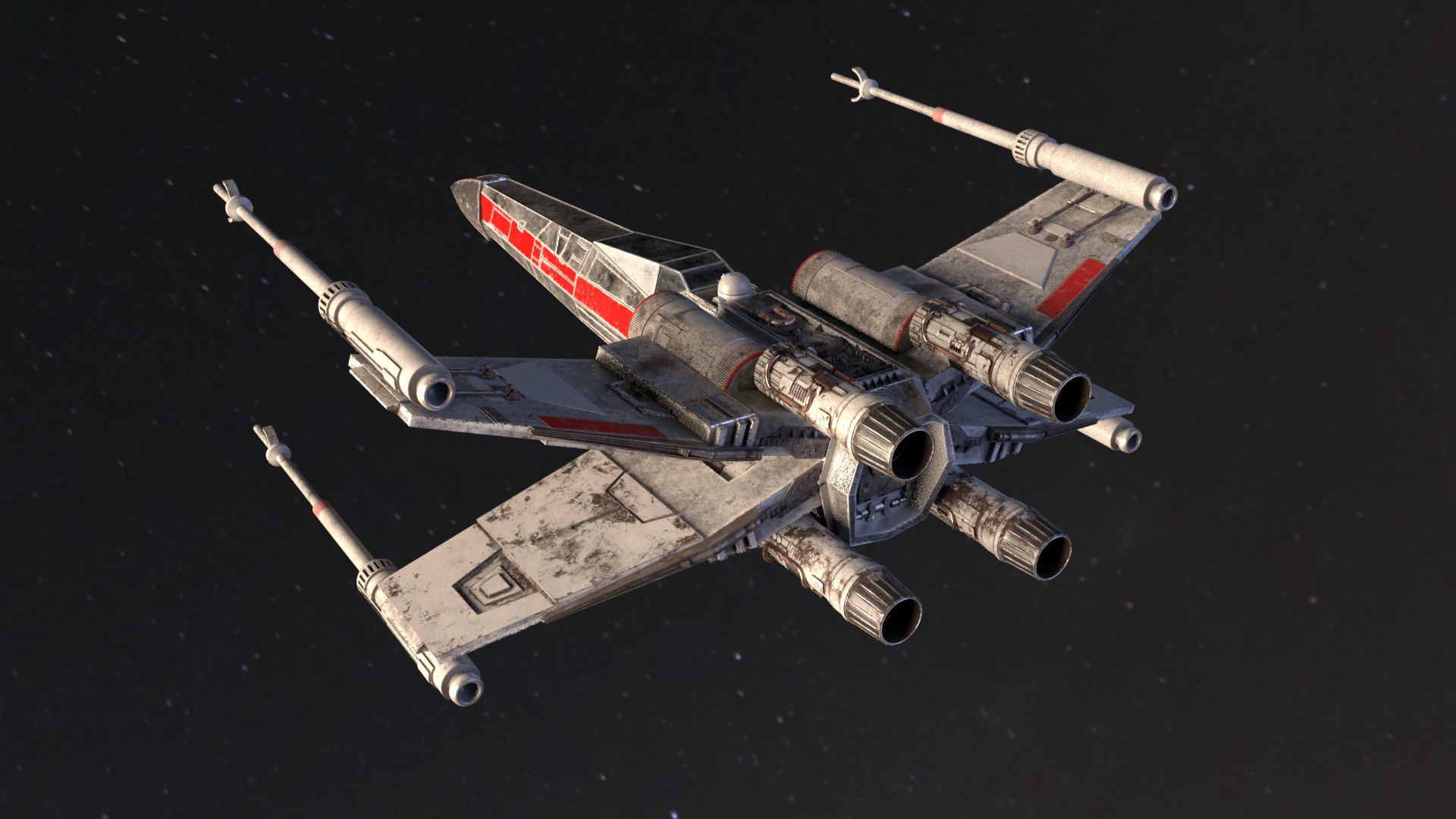 Xwing 3D - TurboSquid 1953473