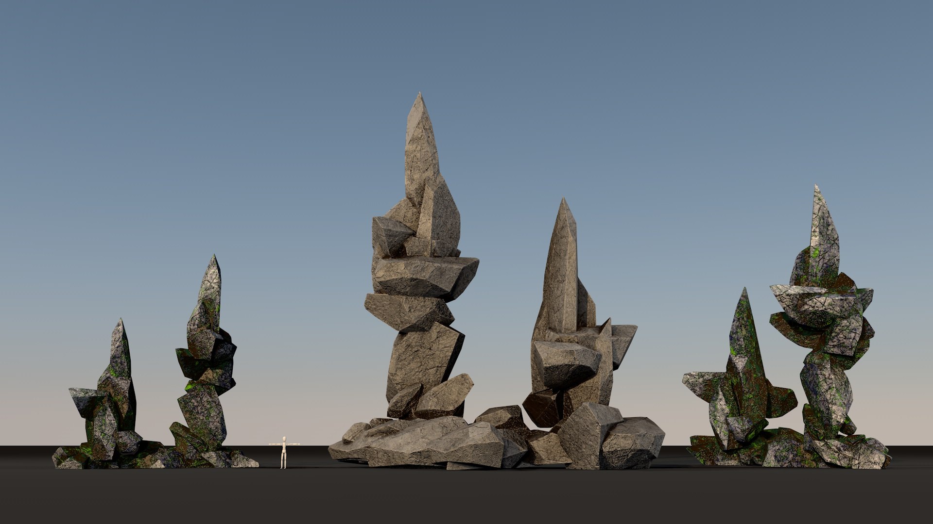 3D 3D Rock Stone V2 Low Poly Model 1 - TurboSquid 2151048