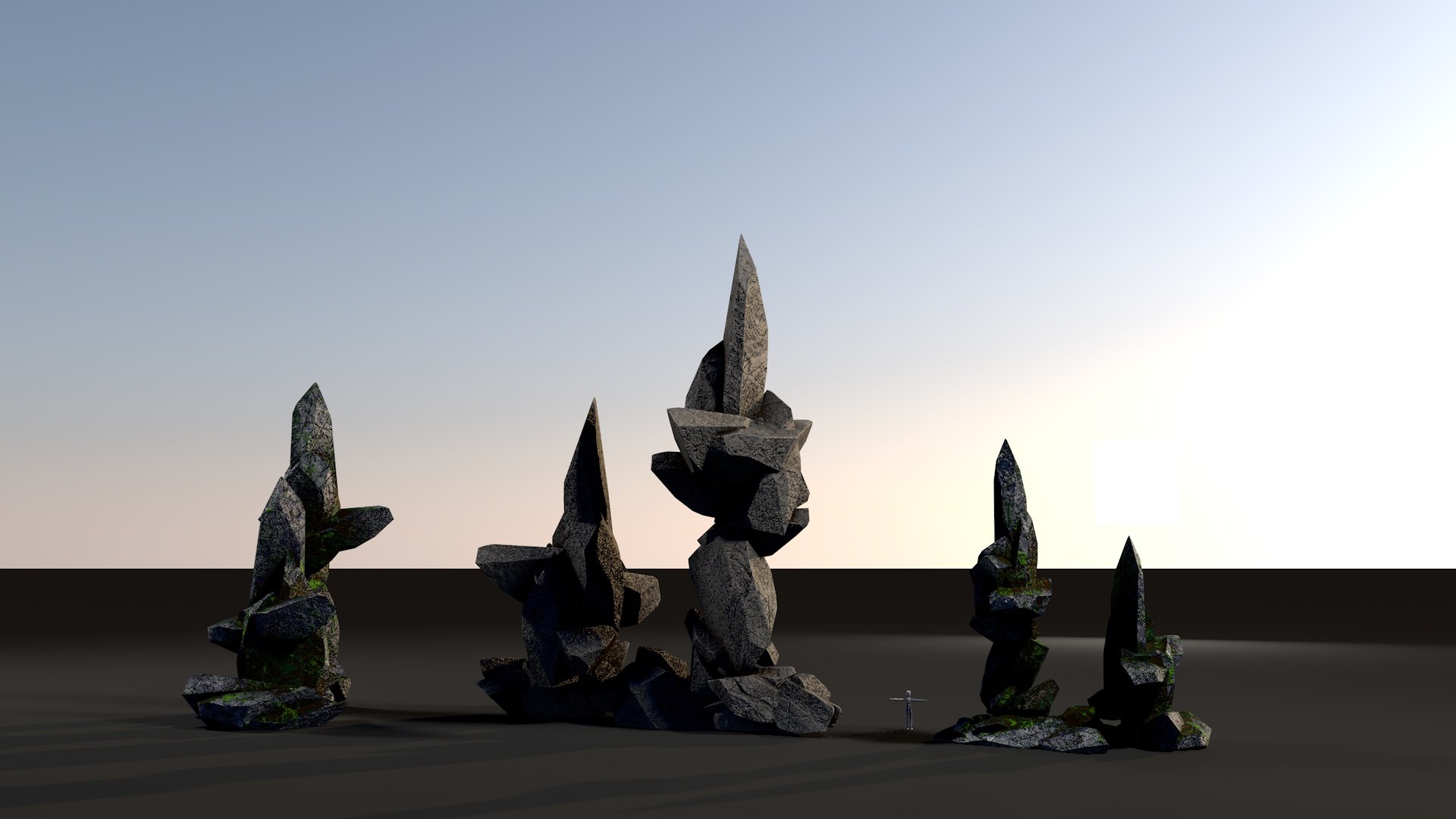 3D 3D Rock Stone V2 Low Poly Model 1 - TurboSquid 2151048