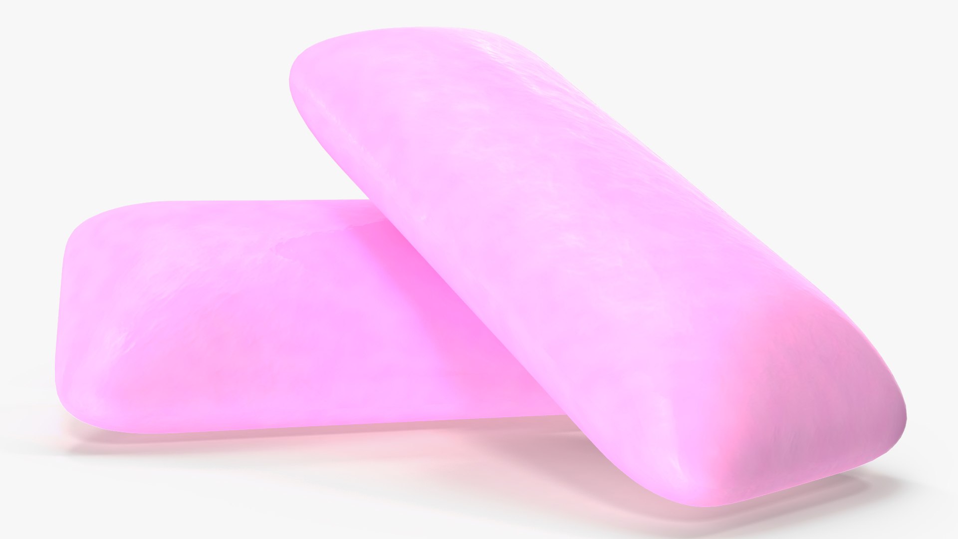 Pile Of Chewing Gum Pads Purple 3D Model - TurboSquid 2045841