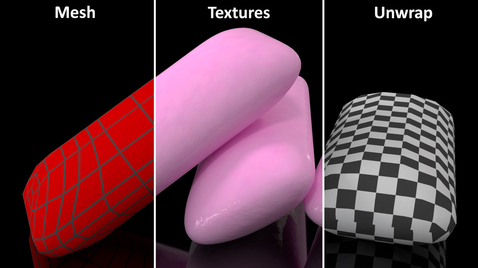 Pile Of Chewing Gum Pads Purple 3D Model - TurboSquid 2045841