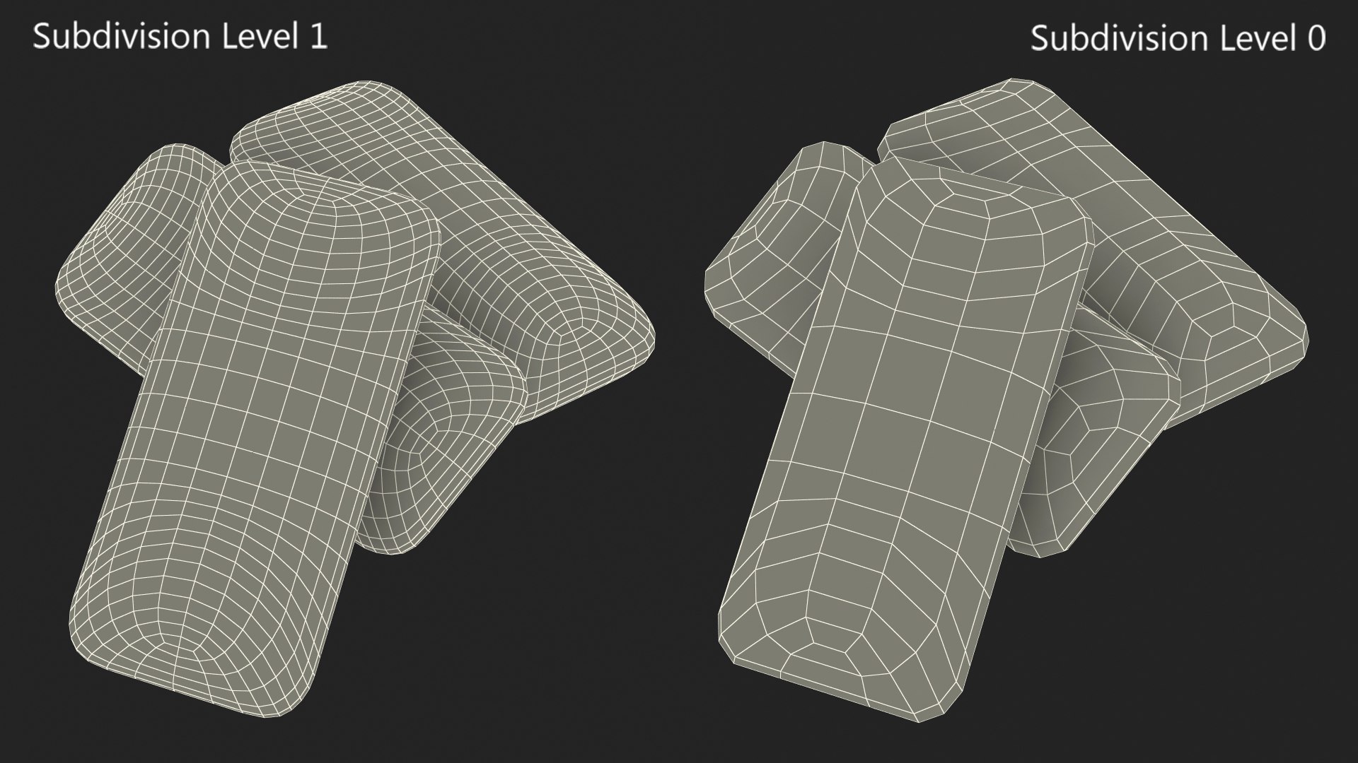 Pile Of Chewing Gum Pads Purple 3D Model - TurboSquid 2045841