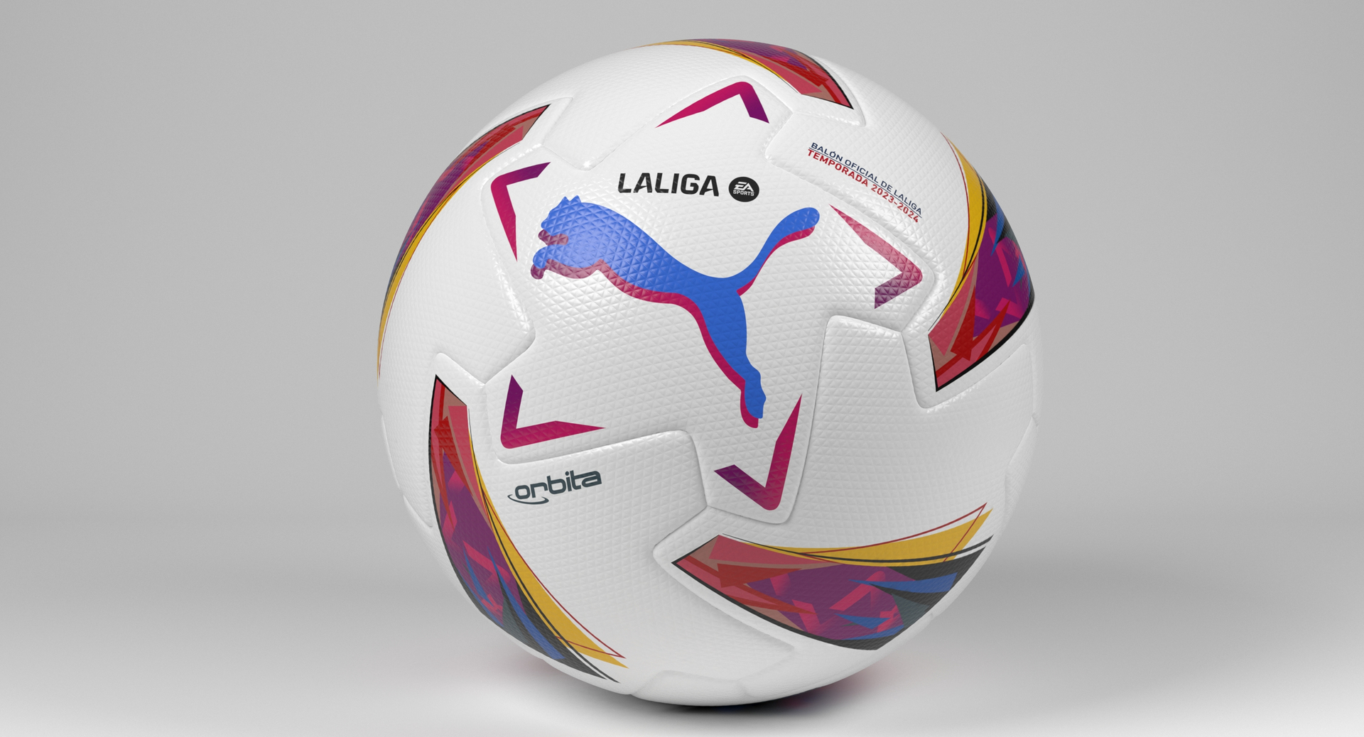 3D Puma Orbita LaLiga Soccer Ball - TurboSquid 2251660