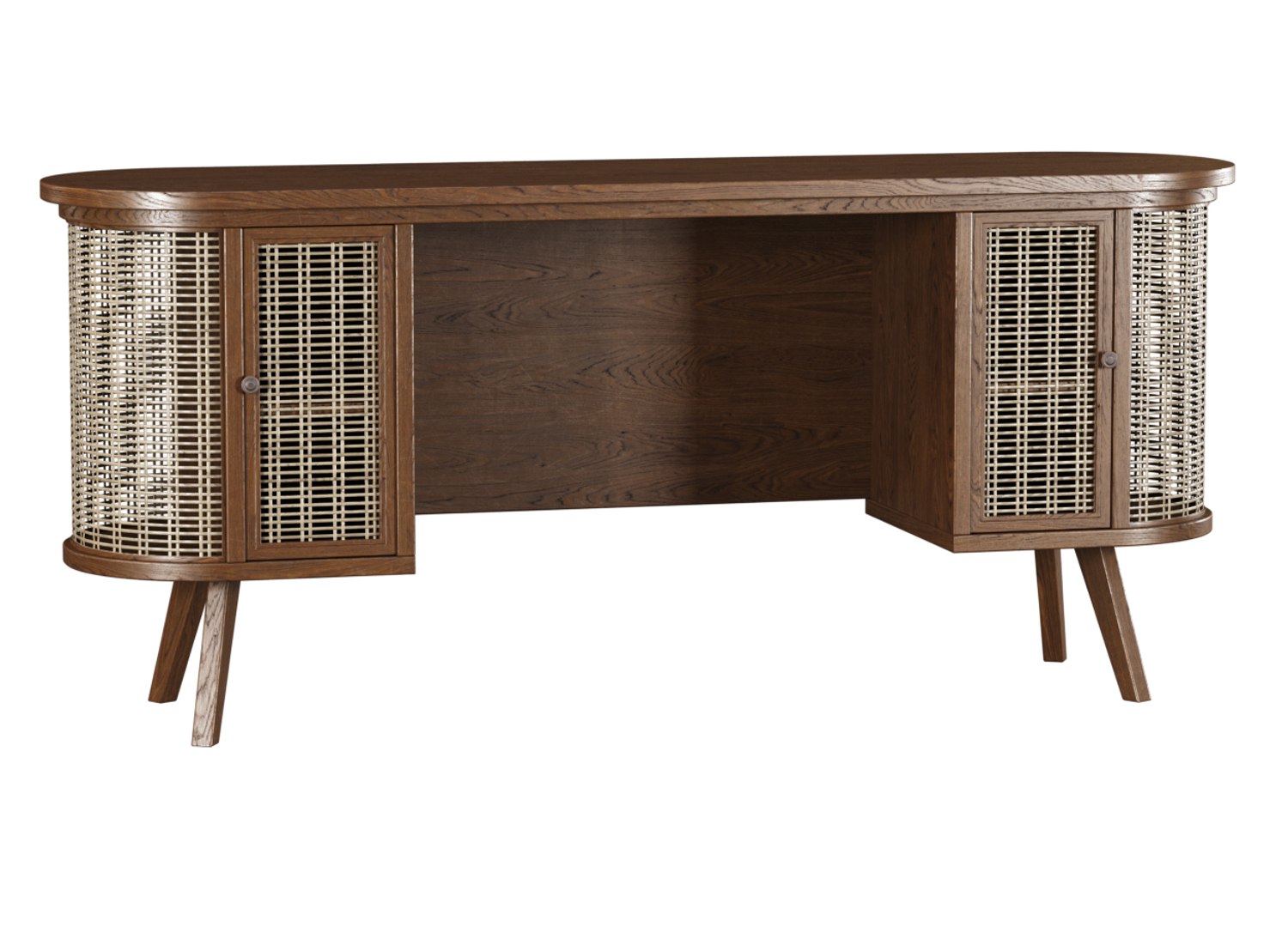 3D Noa wooden rattan working tale NR15 by Bpoint Design - TurboSquid ...