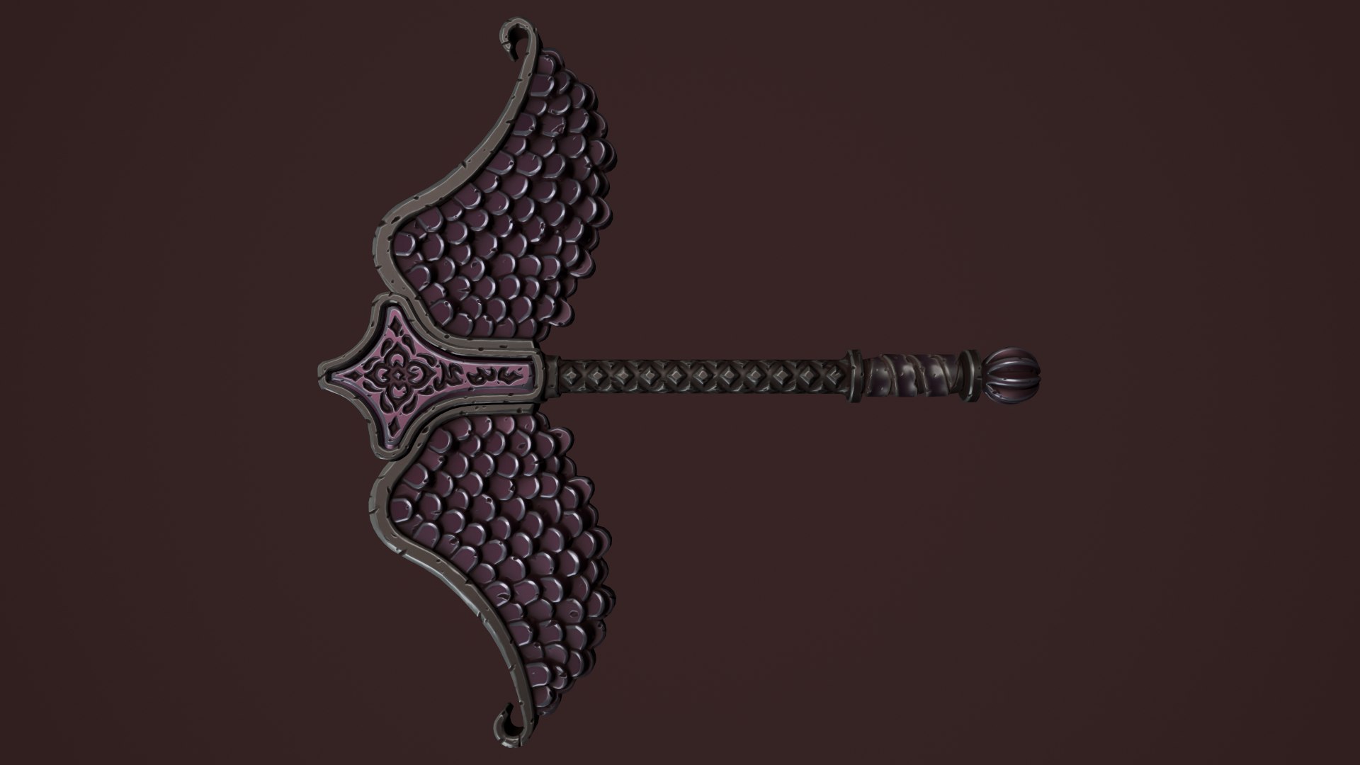 3D Model Rune Scepter - TurboSquid 1814689