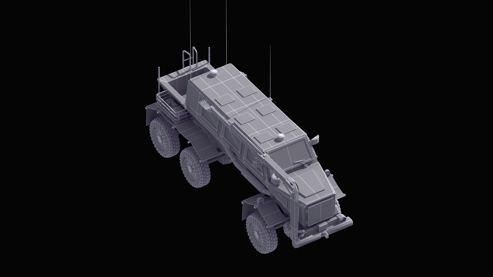 3D buffalo mpv model - TurboSquid 1621938