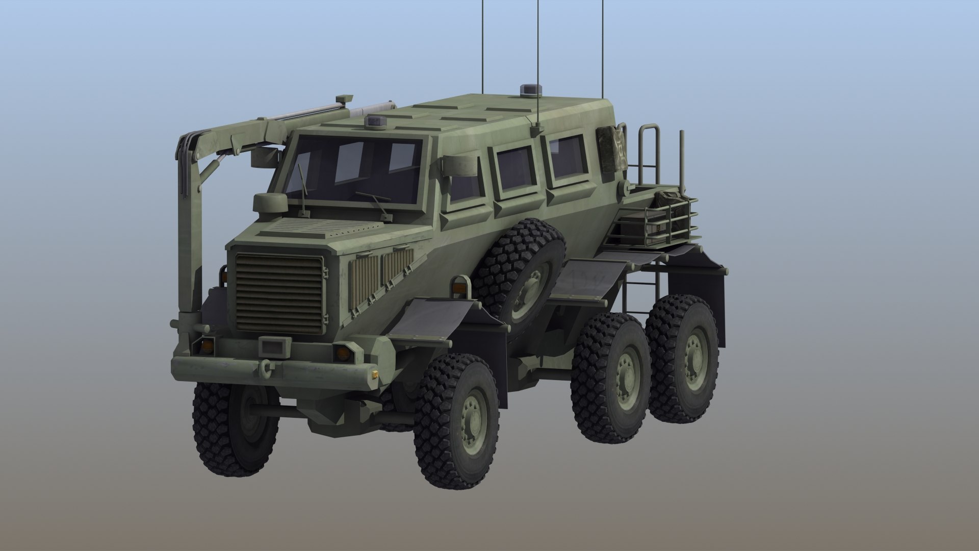 3D Buffalo Mpv Model - TurboSquid 1621938