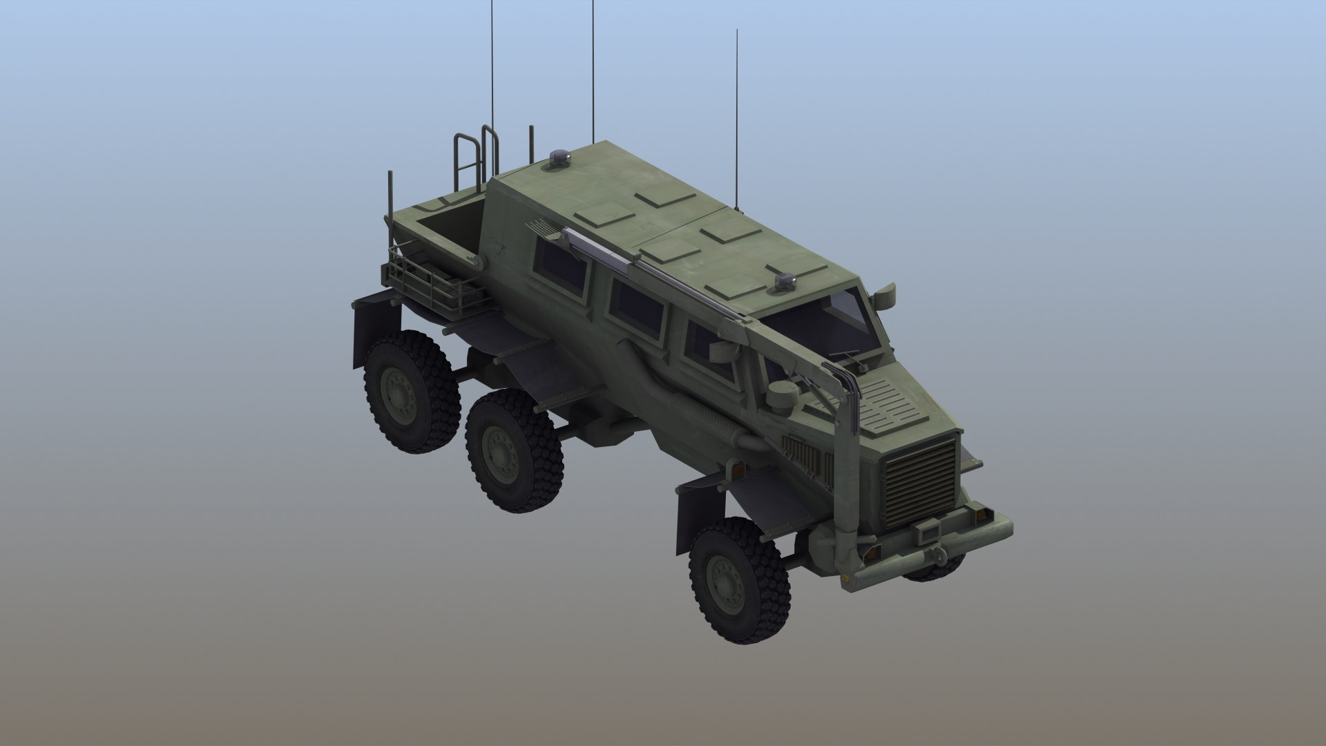 3D Buffalo Mpv Model - TurboSquid 1621938