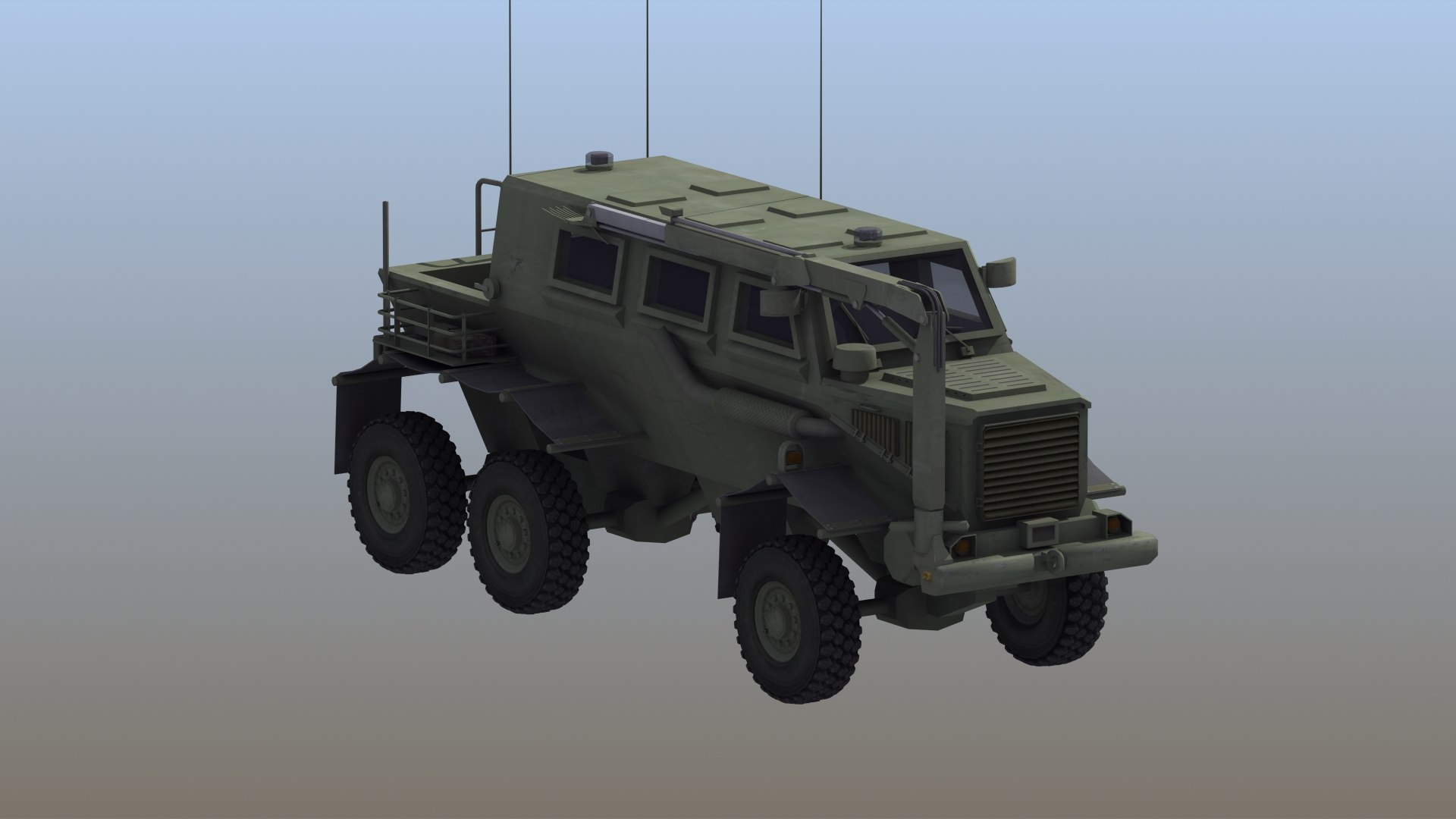 3D Buffalo Mpv Model - TurboSquid 1621938