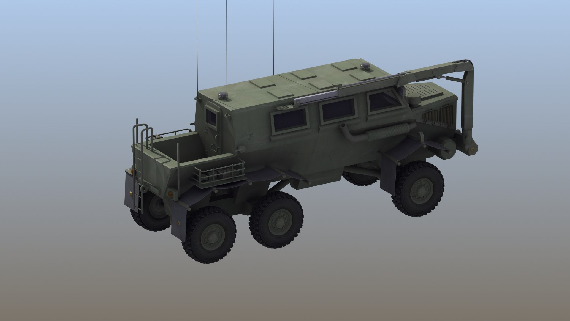 3D Buffalo Mpv Model - TurboSquid 1621938