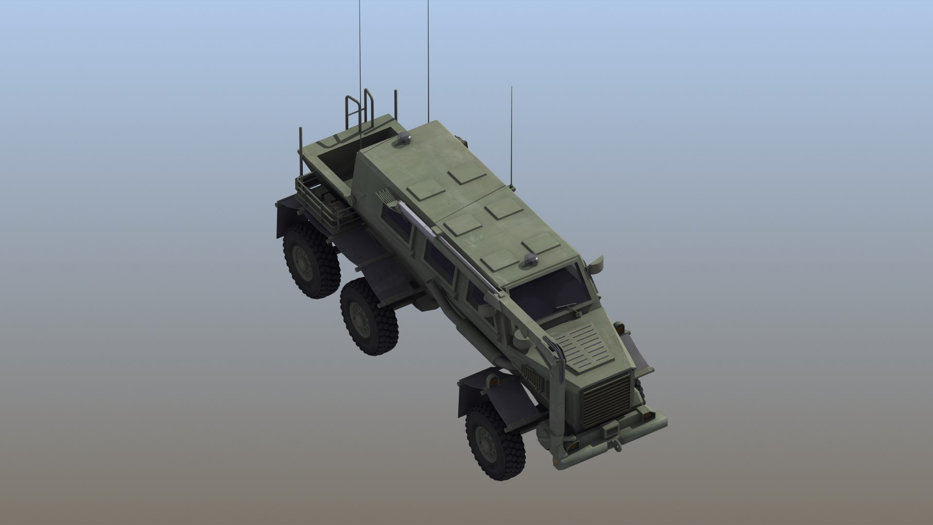 3D Buffalo Mpv Model - TurboSquid 1621938