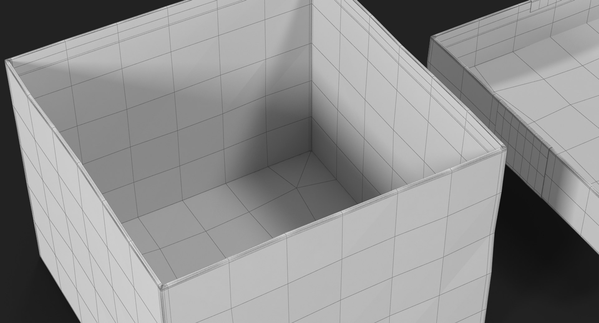 Gift box open green 3D - TurboSquid 1199917