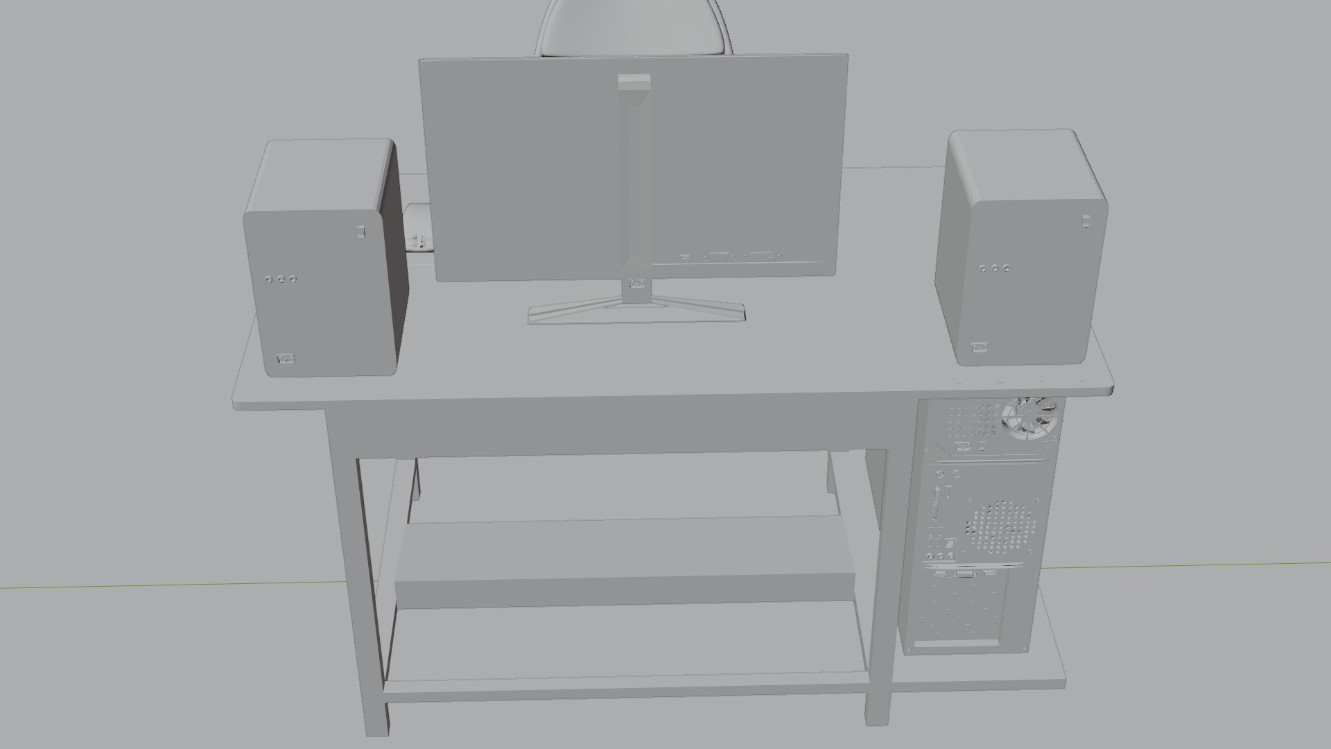 PC In My Home 3D Model - TurboSquid 2160783