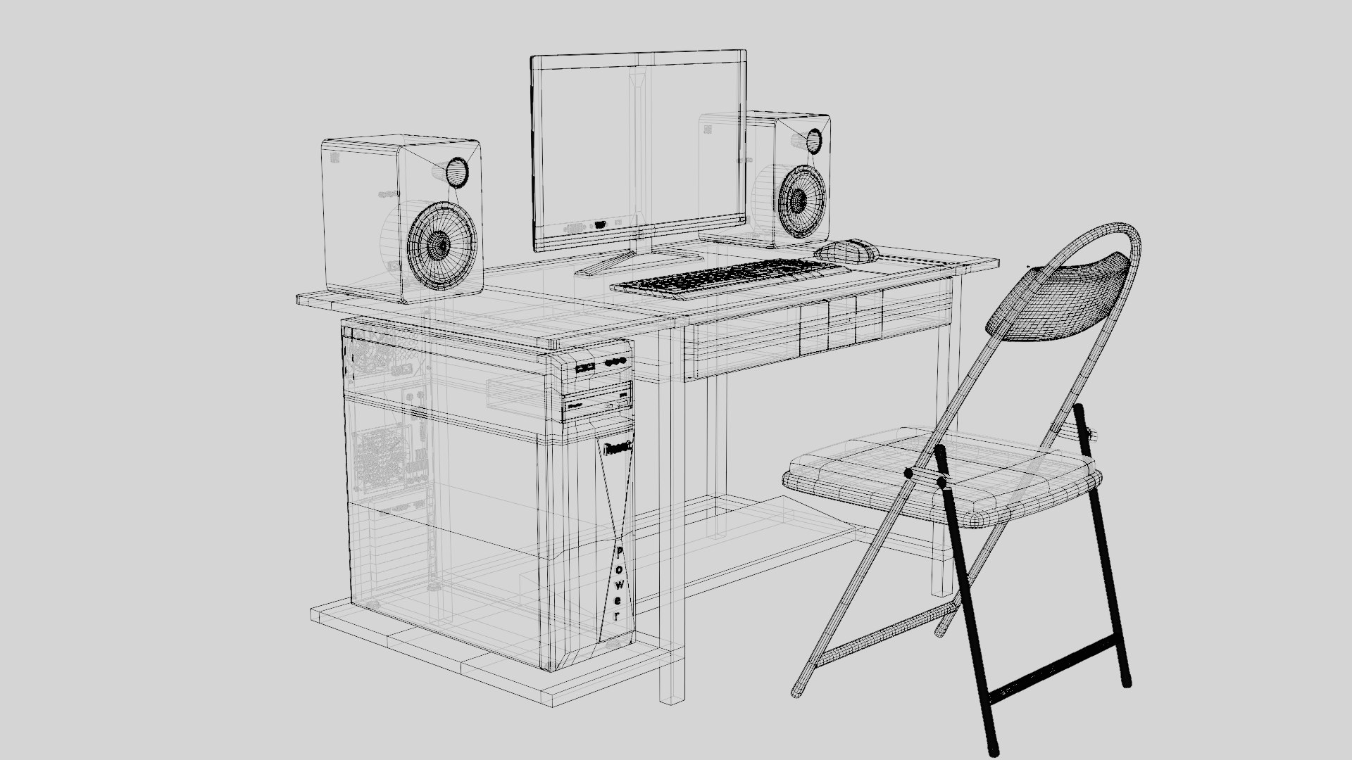 PC in my home 3D model - TurboSquid 2160783