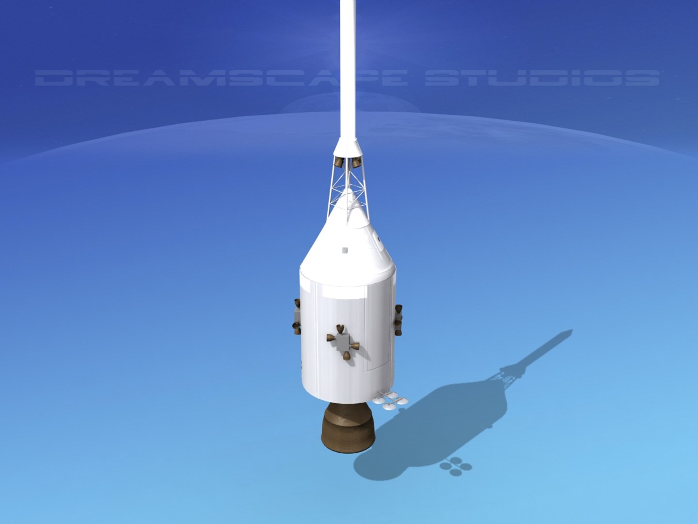 Spacecraft Command Module Transport Dwg