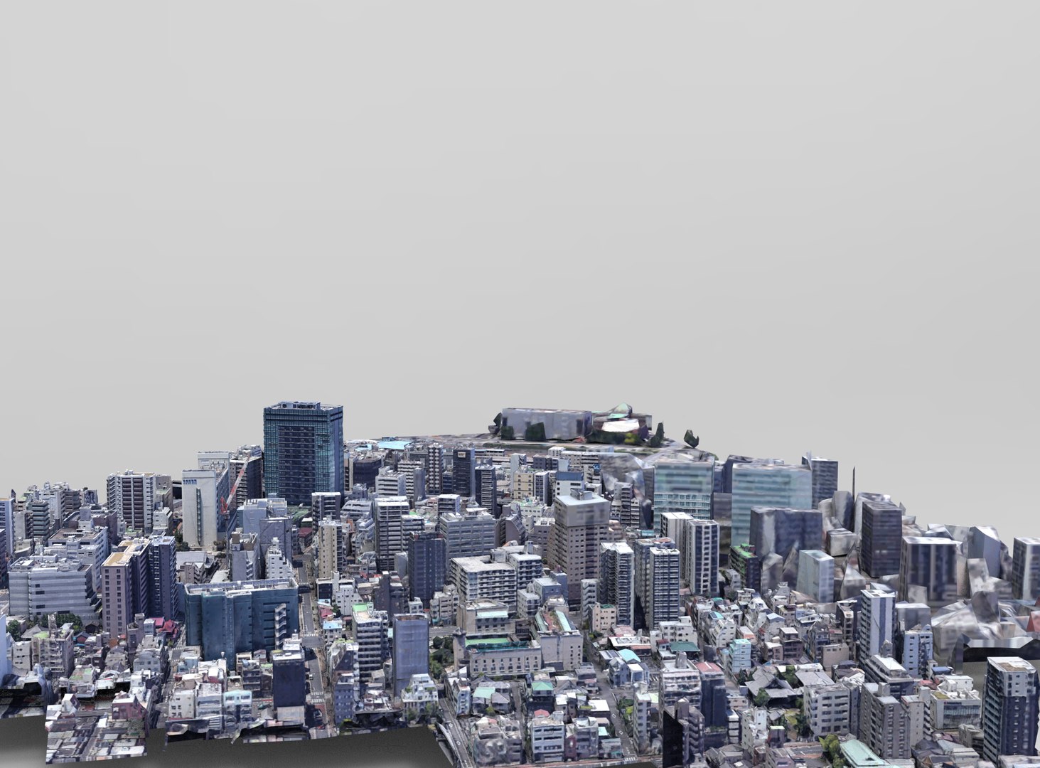 3D Tokyo City Photogrammetry 2 Model - TurboSquid 1808040