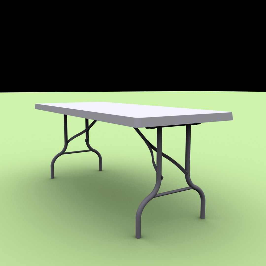 3d Folding Table