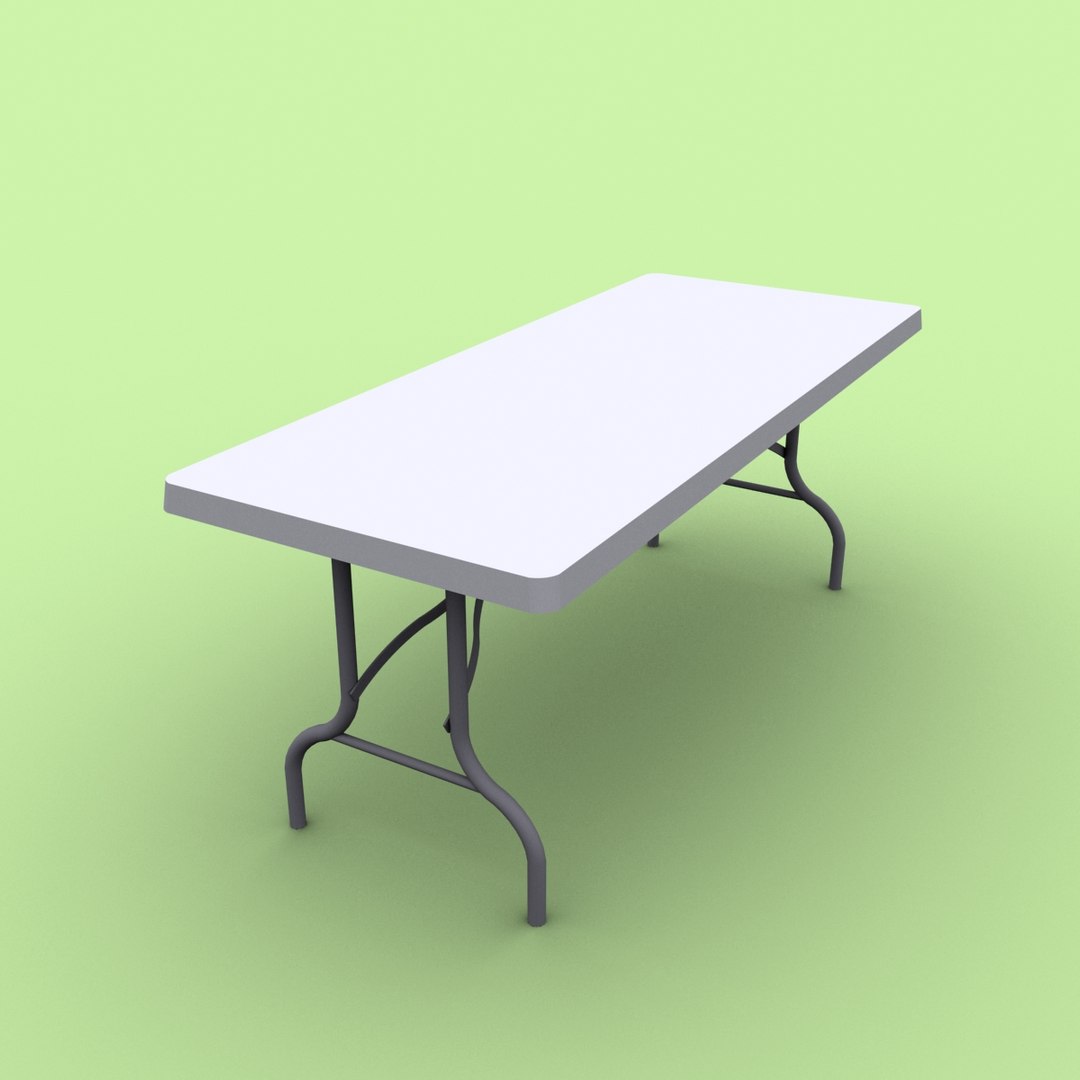 3d Folding Table