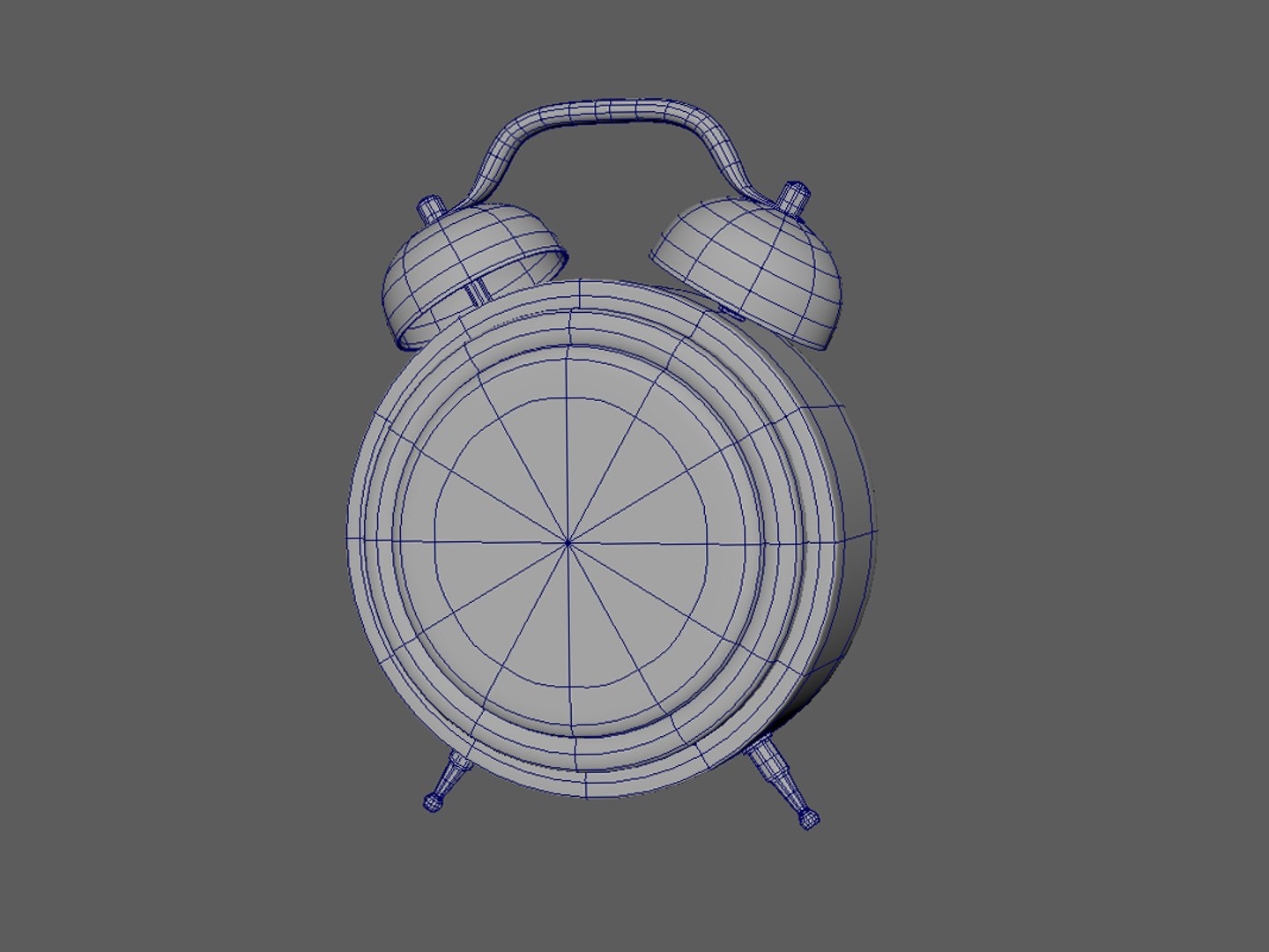 Table clock 3D - TurboSquid 1410477