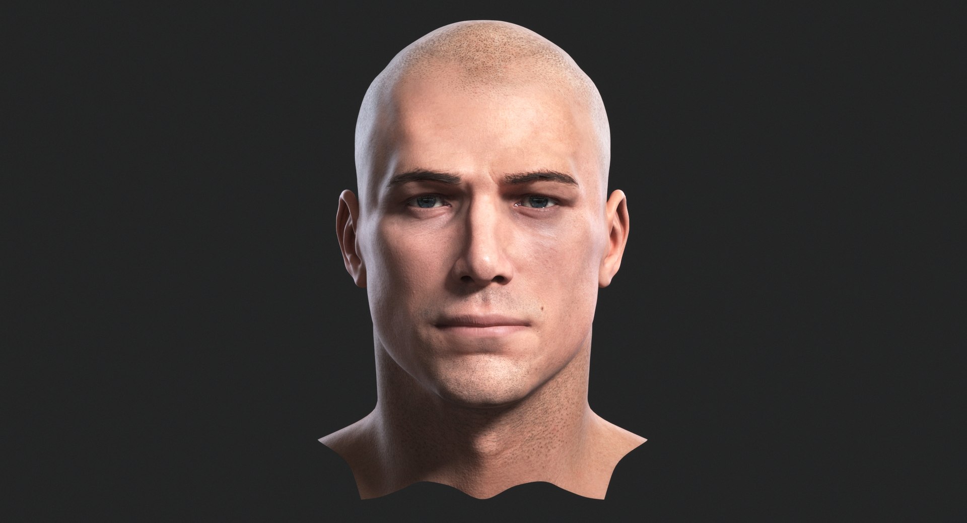 3D Photorealistic Human Head Realistic Model - TurboSquid 1413363