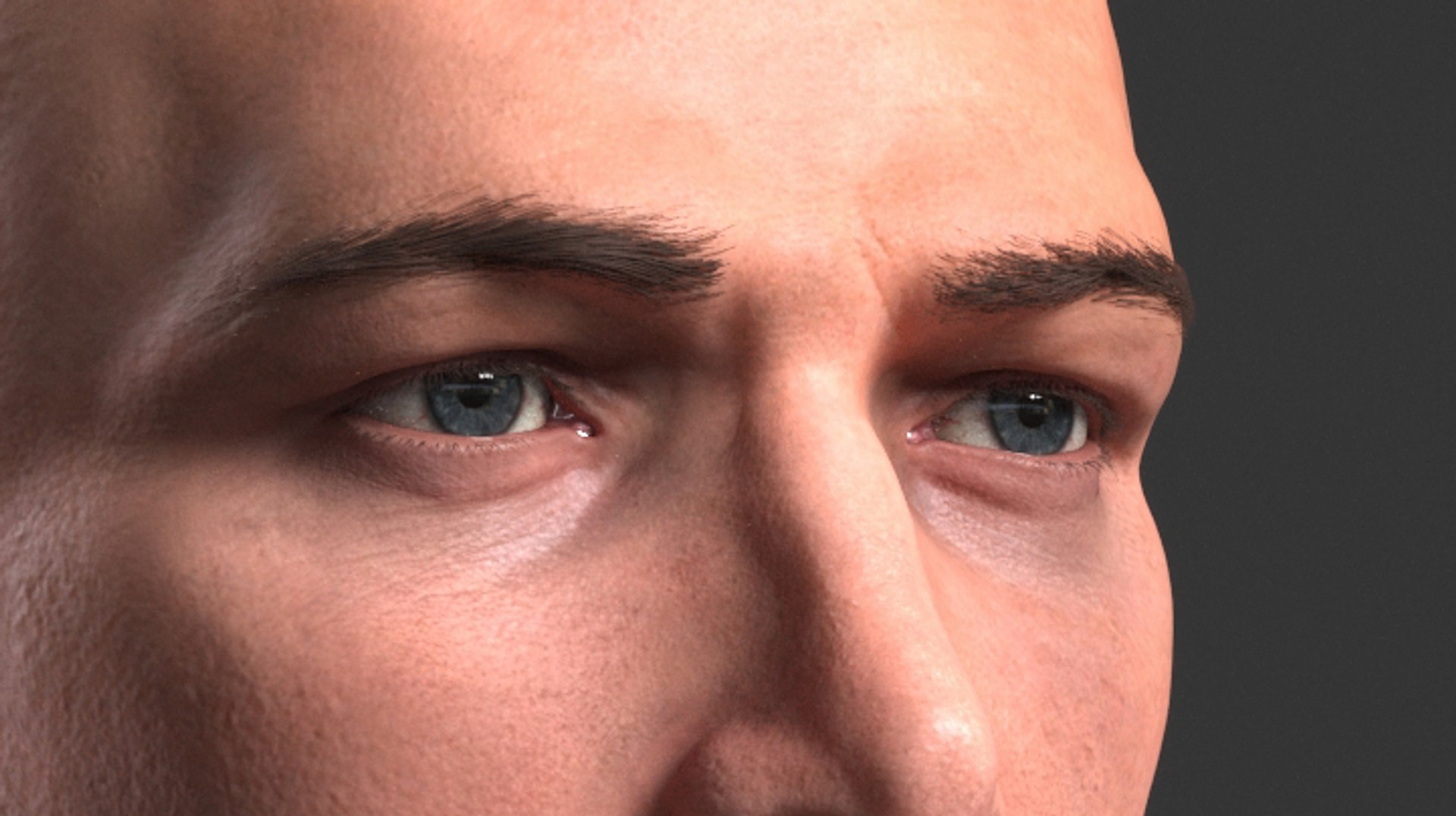 3D Photorealistic Human Head Realistic Model - TurboSquid 1413363