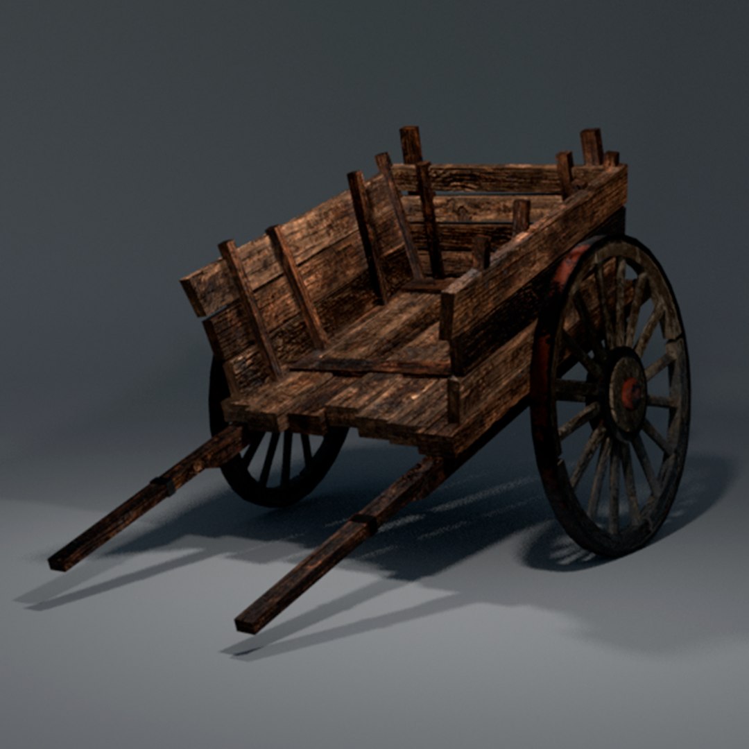 Medieval Wagon 3D Model - TurboSquid 1467550