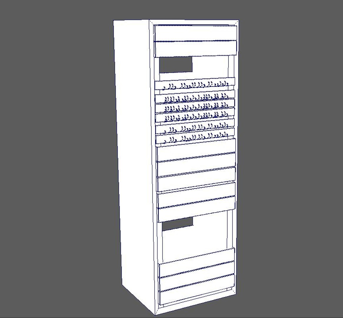 3D Server Rack - TurboSquid 1443729