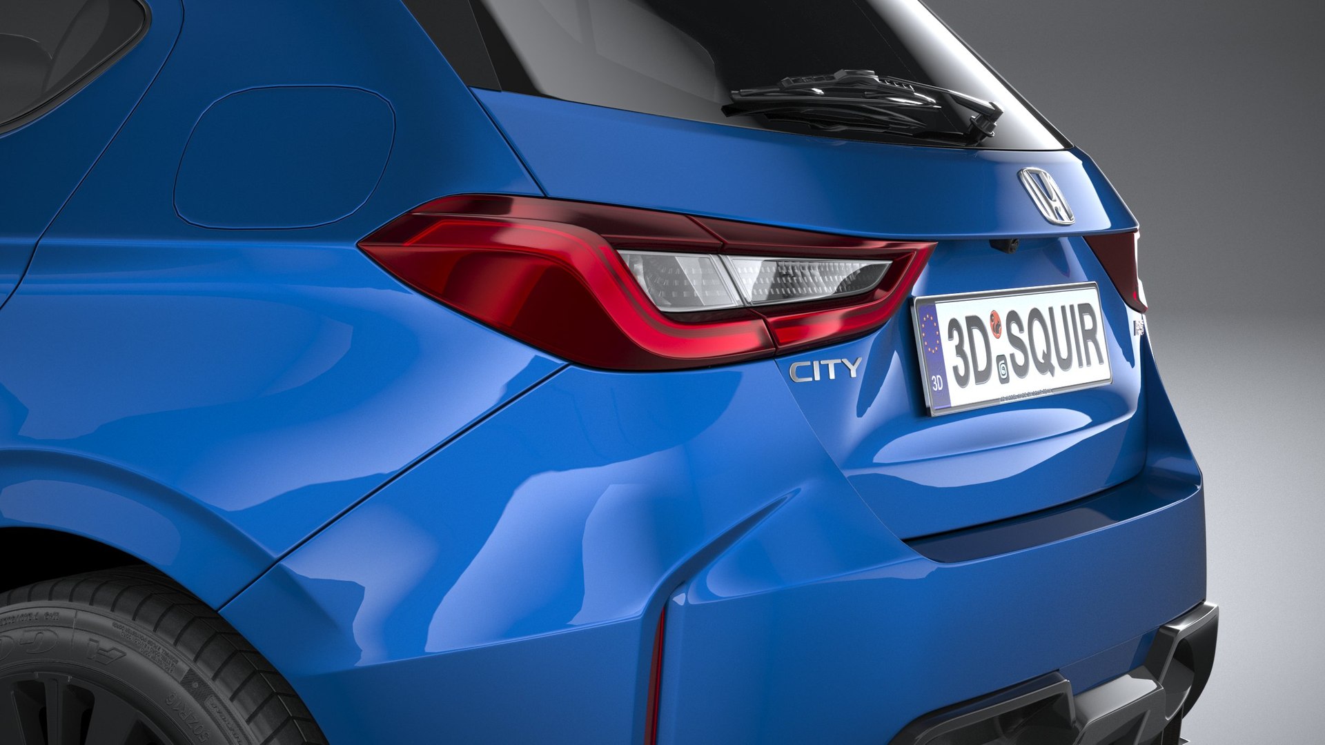 Honda City RS Hatchback 2024 3D Model - TurboSquid 2271402