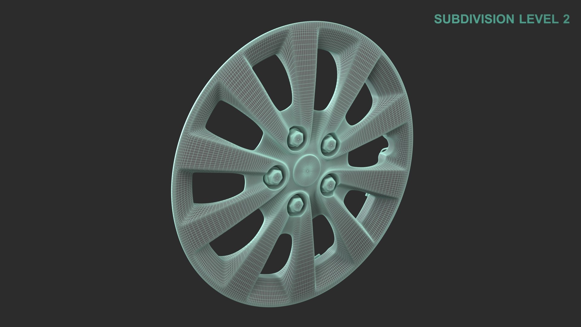 3D Hubcap Model - TurboSquid 1805078