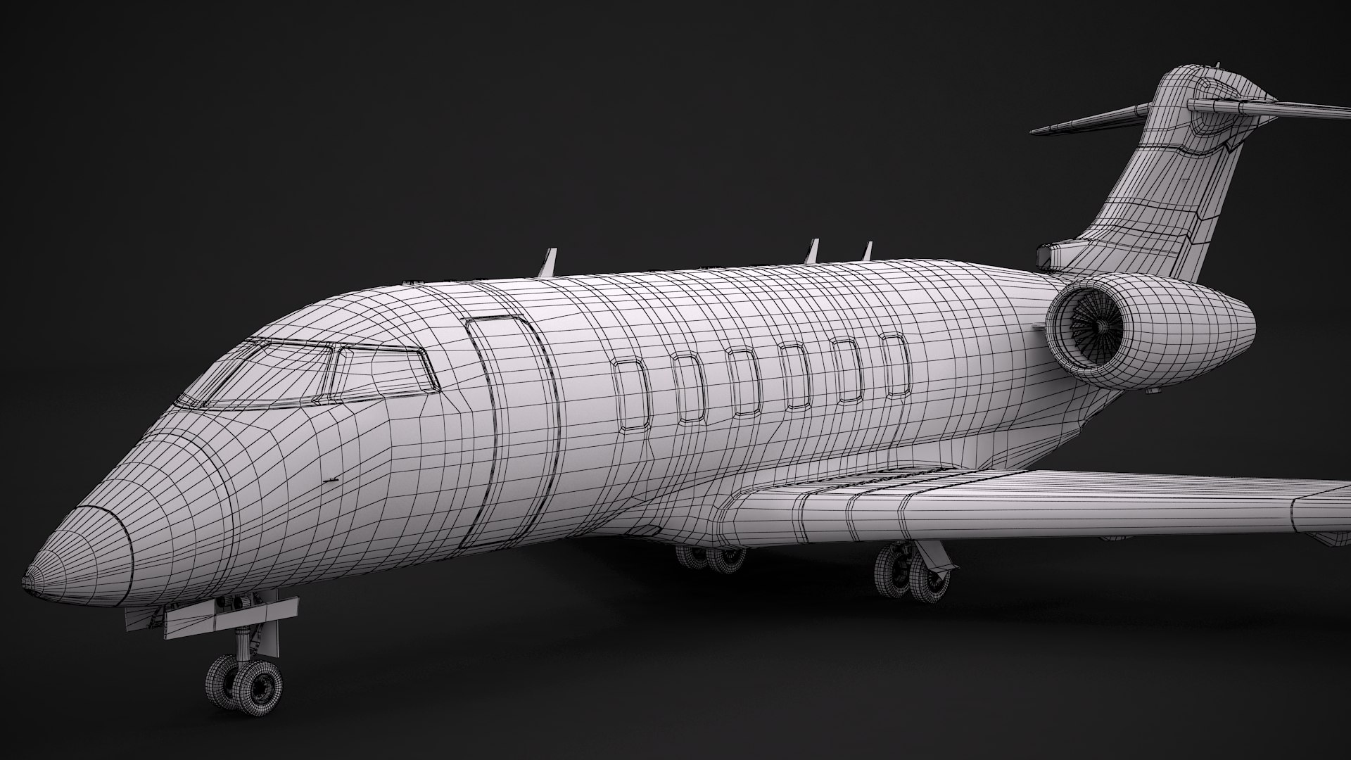 Business Jet Challenger 350 3D - TurboSquid 1441692