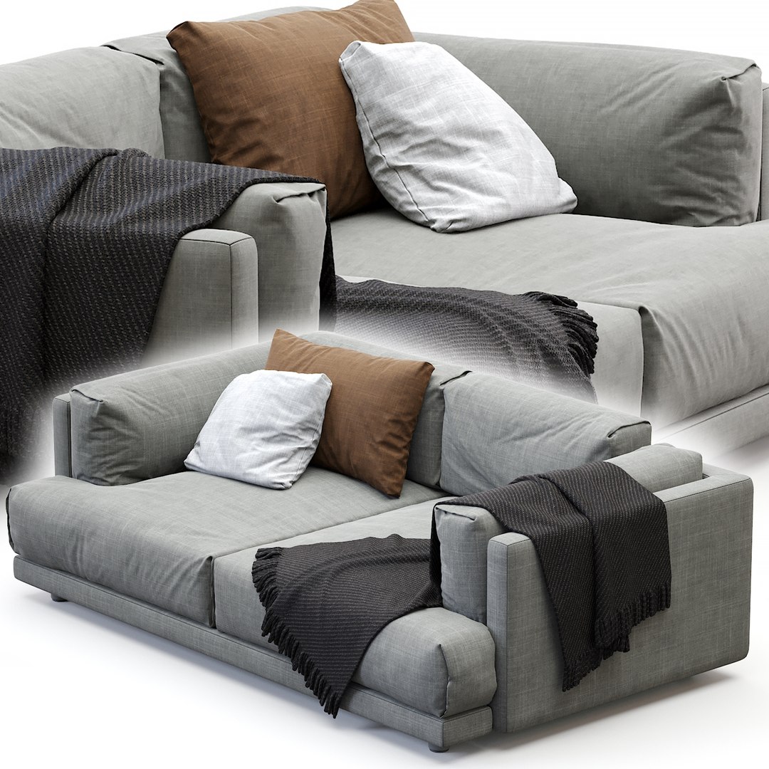 Family lounge living divani 3D model - TurboSquid 1566232