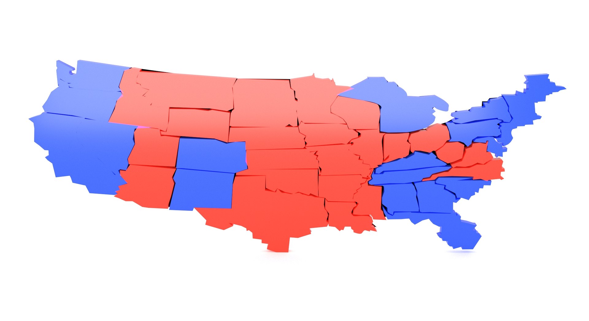 Usa Election 3D Model - TurboSquid 1600695