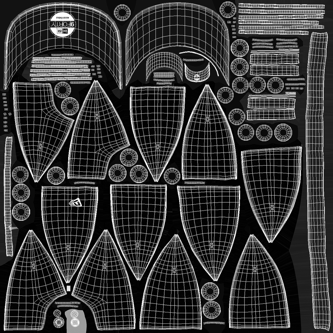 3D модель Кепка New Era Classic с изогнутым козырьком, черная ...