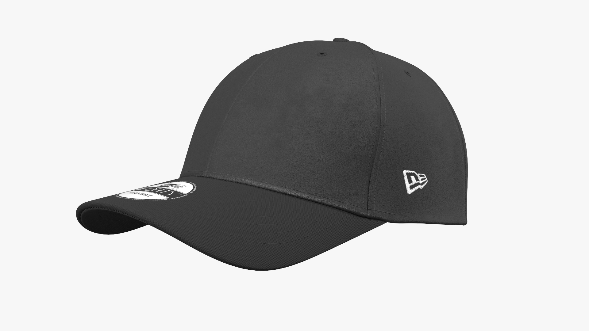 3D New Era Classic Curved Visor Cap Black Model - TurboSquid 2494536