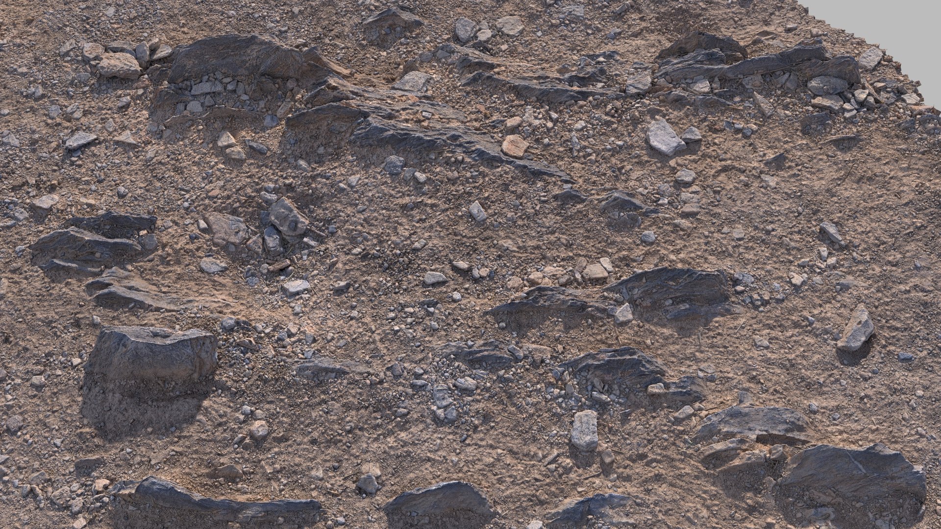 3D Ground Rock 11 Model - TurboSquid 1705609