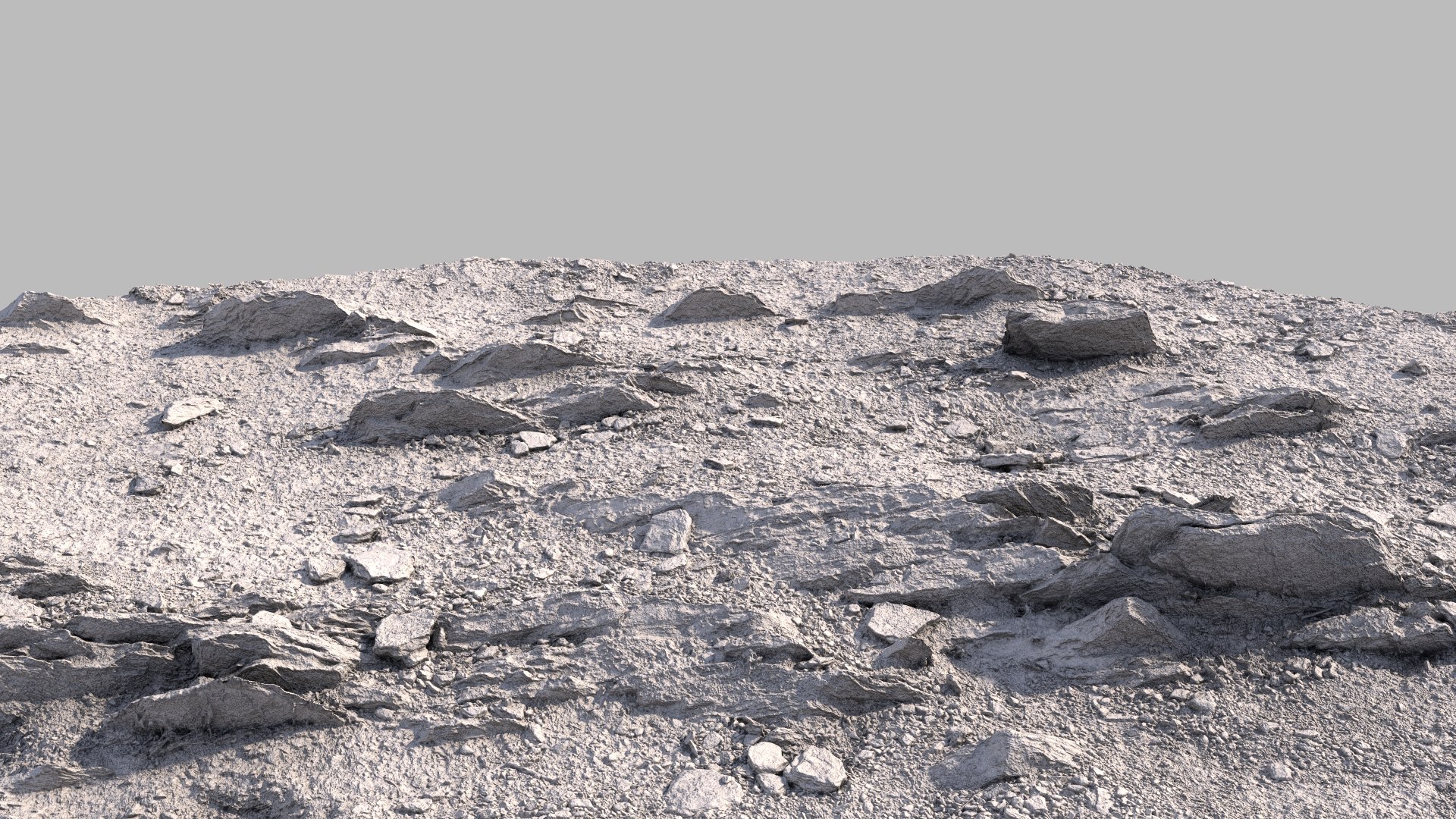3D Ground Rock 11 Model - TurboSquid 1705609