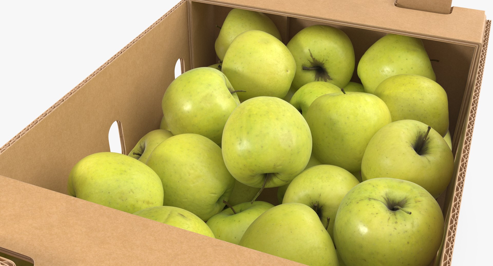 Cardboard Box 01 Golden Model - TurboSquid 1416568