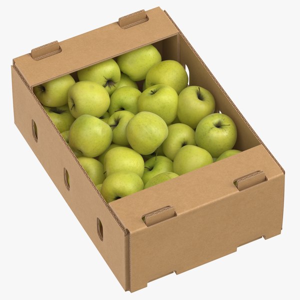 Cardboard box 01 golden model - TurboSquid 1416568