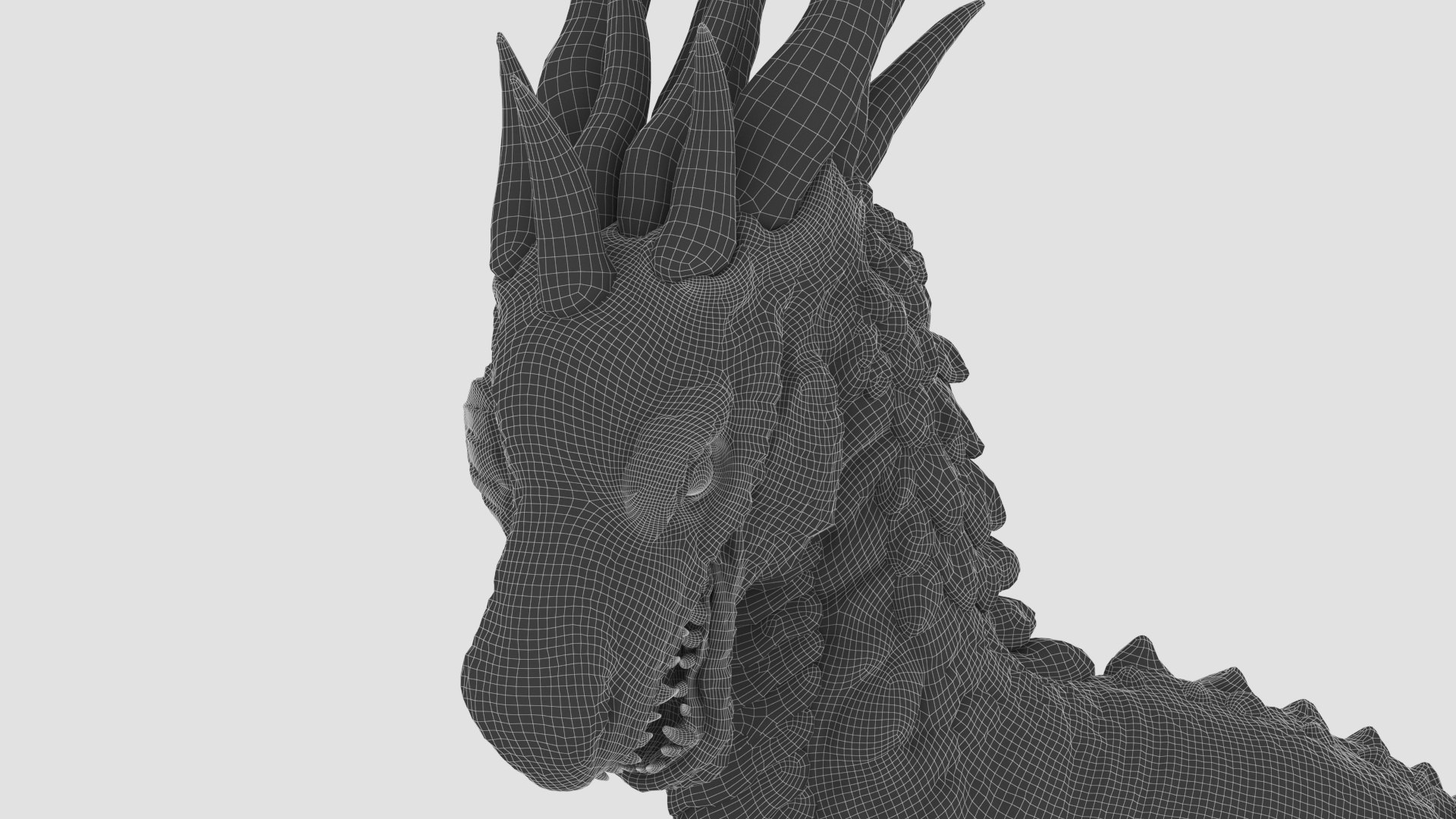 3D Model Dragon Statue - TurboSquid 2252904